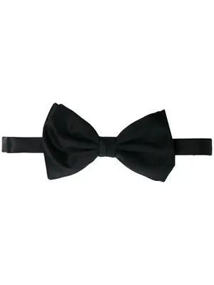 Brioni Silk Bow Tie - Black
