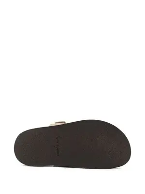 Tory Burch Ines Suede Sandals - Beige