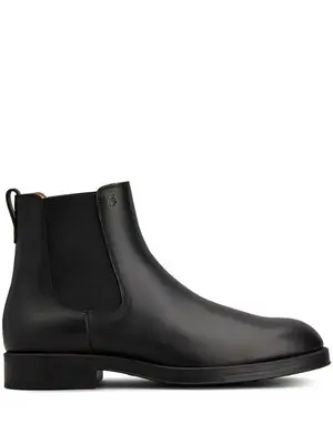 TOD'S Leather Chelsea Ankle Boots