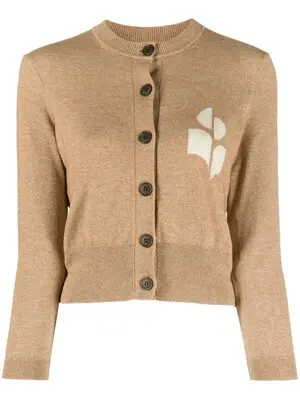 Marant Etoile Ribbed Cardigans For Women