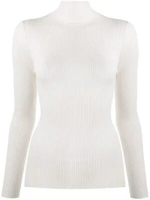 Wolford Wool Turtle-neck Sweater - Beige