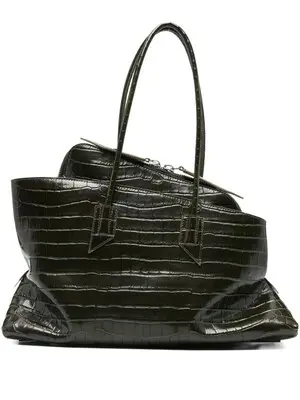 Attico Textured Shoulder Bags