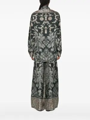 PIERRE-LOUIS MASCIA Printed Silk Shirt