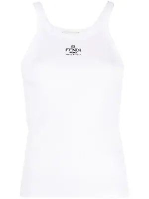 Fendi Logo Camis Tanks For Women