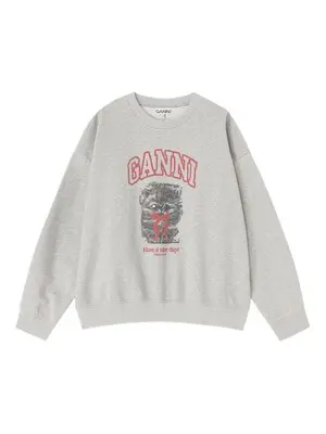 Ganni Graphic Sweatshirts Hoodies For Women