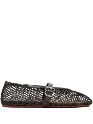 Alaïa Fishnet Ballet Flats