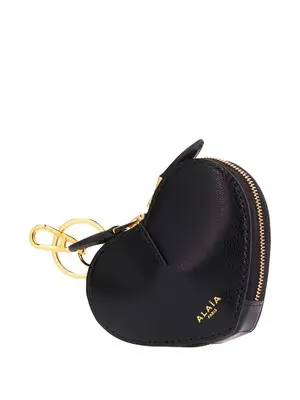 Alaïa Le Coeur Leather Coin Case