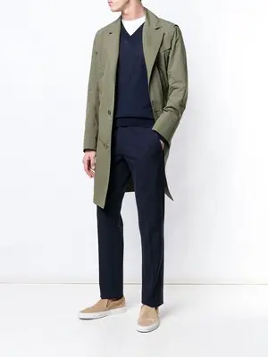 Brioni Wool, Cashmere, And Silk V-neck Sweater