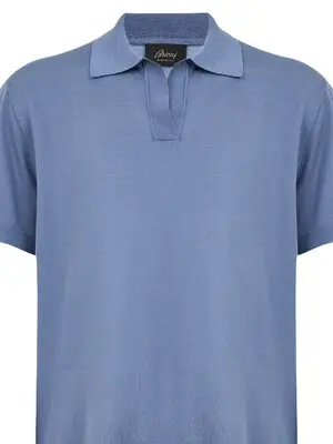 Brioni Silk Polo Shirt