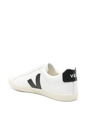 VEJA Leather Sneakers With Logo Detailing