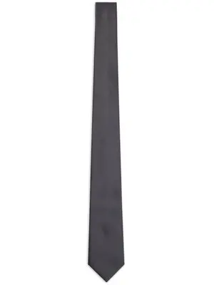 Emporio Armani Silk Neck Tie - Grey