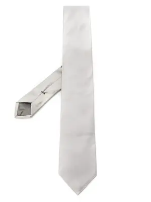 Emporio Armani Silk Neck Tie - Grey
