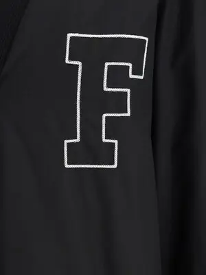 Moncler F" Embroidered Snap Button Cardigan