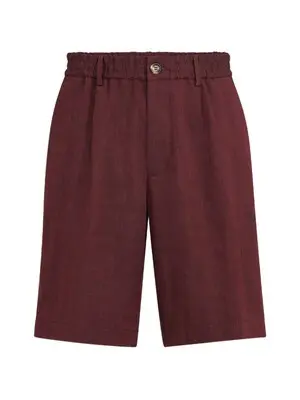 Brunello Cucinelli Zip Up Shorts For Men