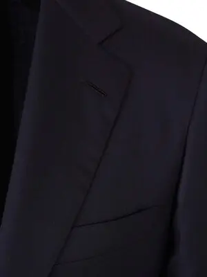 Brioni Wool And Silk Single-breasted Jacket