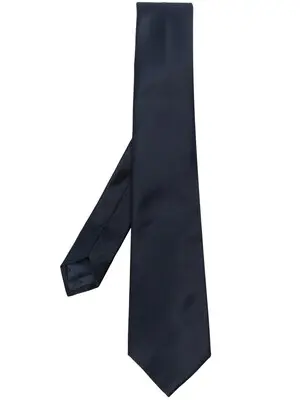 Emporio Armani Silk Neck Tie - Blue