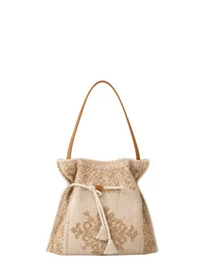 LE DAF Small Rosette Handkerchief Bag