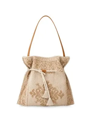 LE DAF Small Rosette Handkerchief Bag