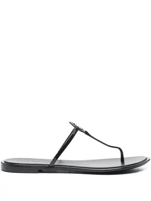 Tory Burch Mini Miller Thong Sandals - Black