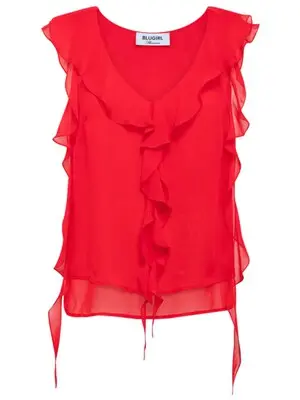 BLUGIRL Ruffle Shirt