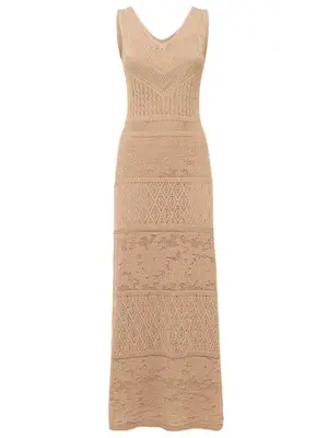 BLUGIRL Crochet Maxi Dress