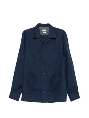 Classic Collar Overshirts For Men