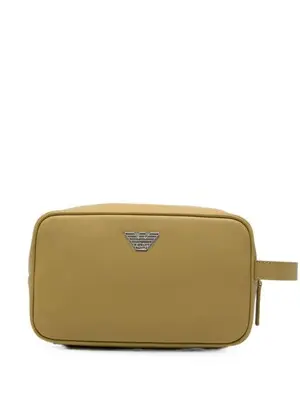 Emporio Armani Logo Beauty-case - Green