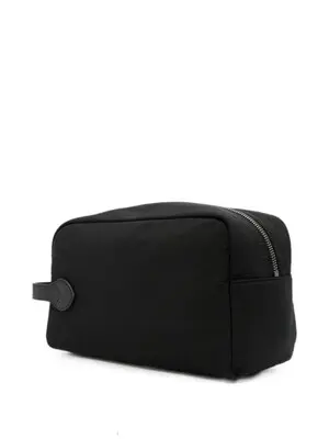 Emporio Armani Logo Beauty-case In Silk & Nylon