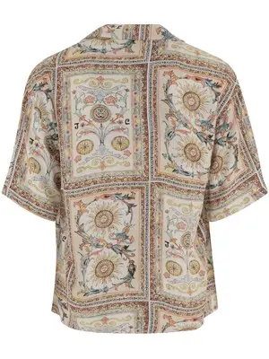 Just Cavalli T-shirt With Floral Print