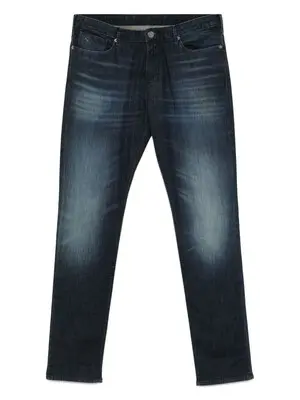 Emporio Armani Slim Leg Jeans For Men