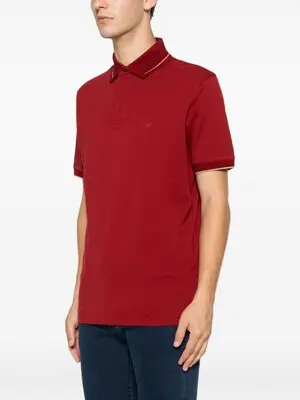 Emporio Armani Logo Cotton Polo Shirt