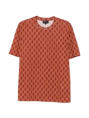 Emporio Armani Printed T-shirt - Red