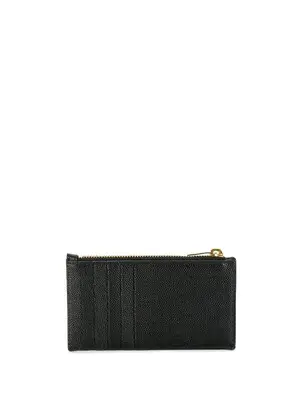 Saint Laurent Cassandre Leather Zipped Card Case