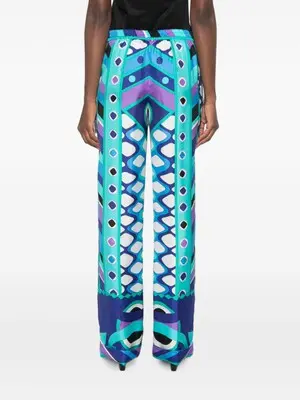 Emilio Pucci Printed Pants For Women