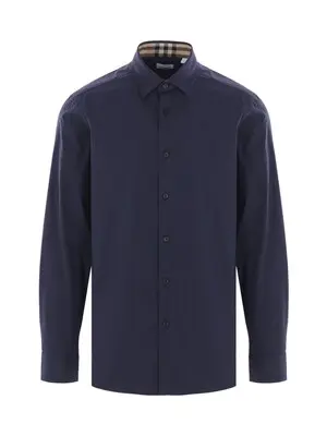 Burberry Ekd Logo Cotton Shirt