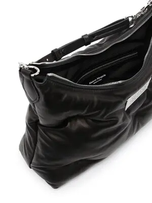 MAISON MARGIELA Glam Slam Medium Leather Hobo Bag