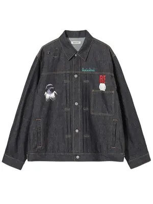 Undercover Denim Shirt With Embellishments