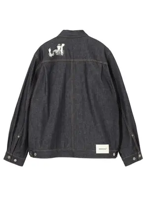 Undercover Denim Shirt With Embellishments