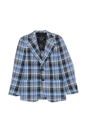 GABRIELE PASINI Checked Blazer