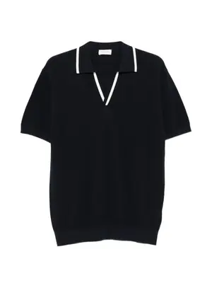 PAOLO PECORA V-neck Polo Shirt