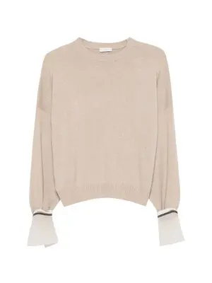 Brunello Cucinelli Frill Sweaters For Women