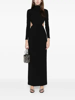 Solace London Wilma Maxi Dress - Black