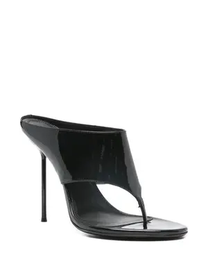 Paris Texas Lidia Leather Thong Sandals