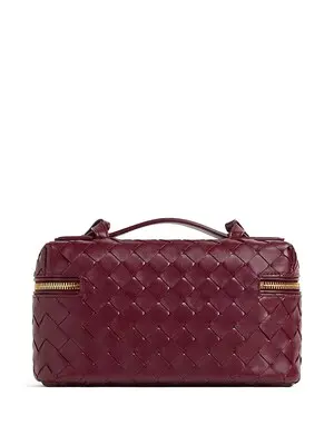 Bottega Veneta Bang Bang Leather Vanity Case - Red