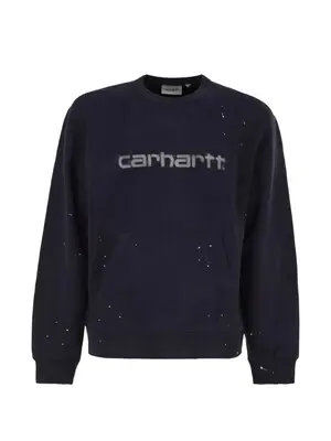 Carhartt Work In Progress Logo Cotton Sweatshirt
