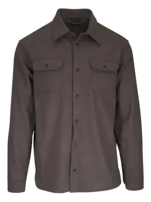 Paul & Shark Pocket Overshirt - Brown