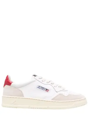 AUTRY Medalist Lace Up Sneakers - Red