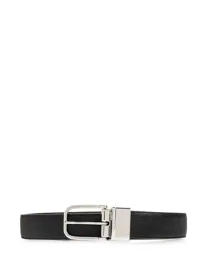 Paul Smith Leather Reversible Belt - Black