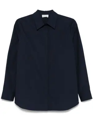 PAROSH Cotton Shirt With Classic Collar And Buttoned Cuffs