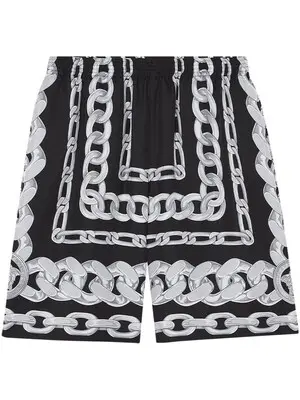 Versace Loose Fit Shorts For Men
